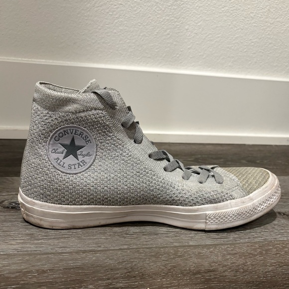 Converse | Shoes | Converse Chuck Taylor All Star Flyknit High Top Wolf ...